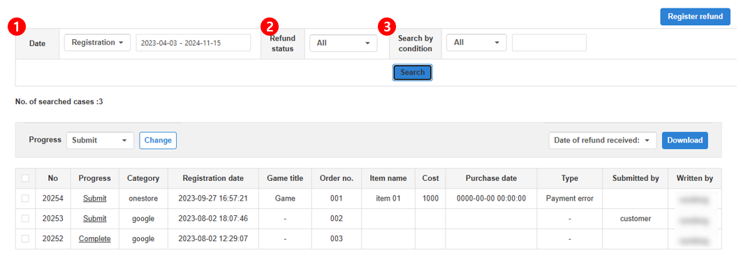 Manage Refunds - Hive Developers